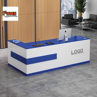 INS Modern Counter Kaunter Cashier Reception Front Desk With Drawer ...