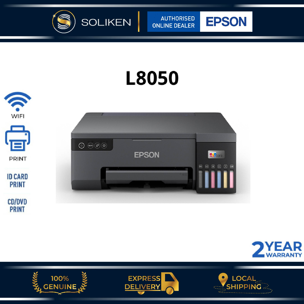Epson EcoTank L8050 A4 Wifi Color Ink Tank Printer | Shopee Malaysia