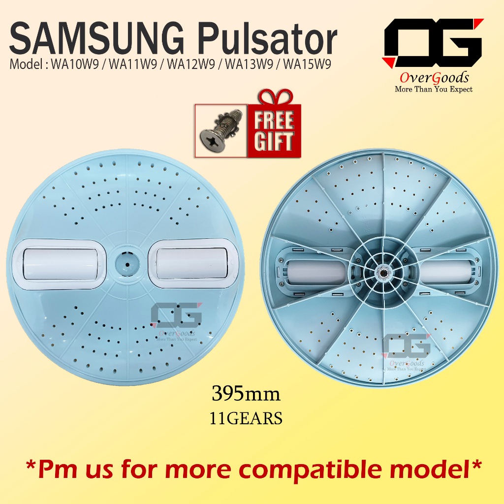 39.5cm SAMSUNG WA10W9 / WA11W9 / WA12W9 / WA13W9 PULSATOR WASHING ...