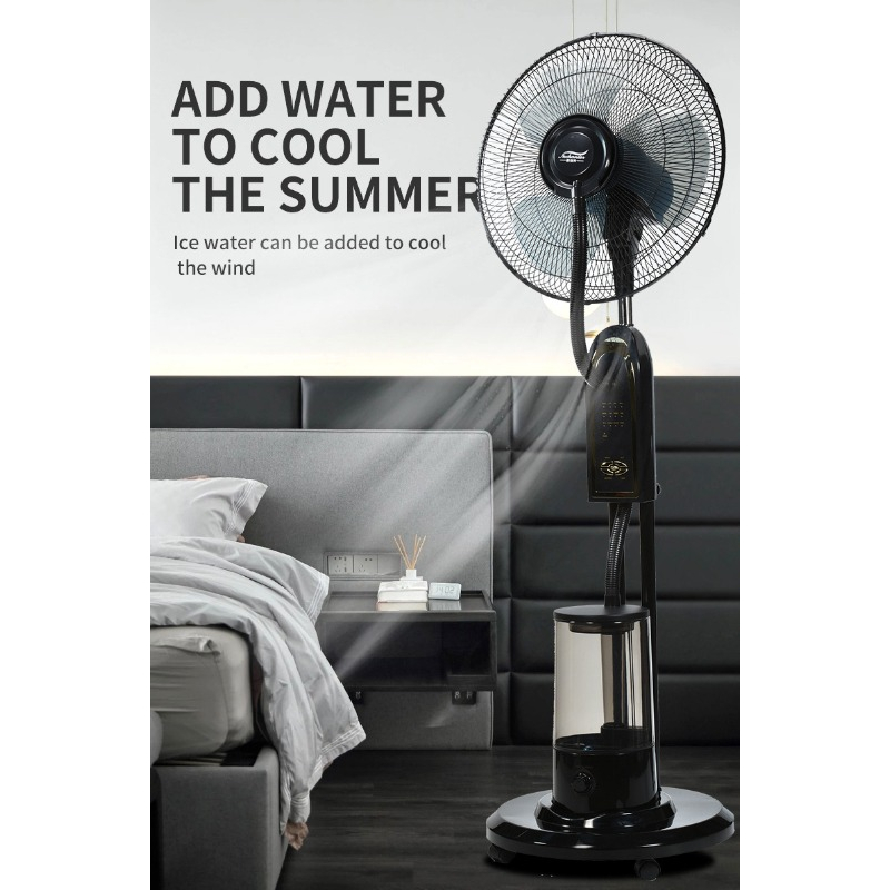 ION Cooling Mist 16 inch Fan/Air Conditioning Humidifier Mist Water ...