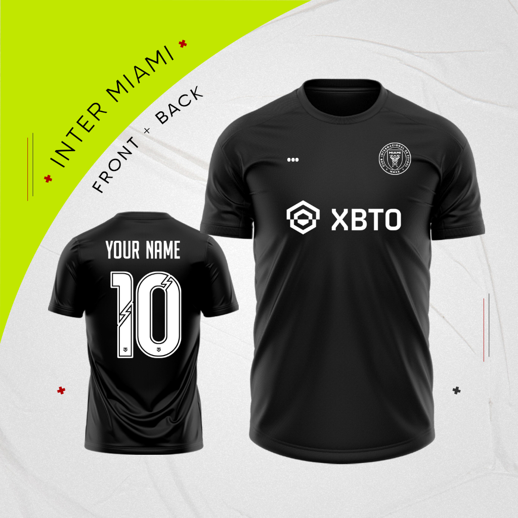 Jersi Inter Miami Jersey Inter Miami Football Club with Custom Nameset ...