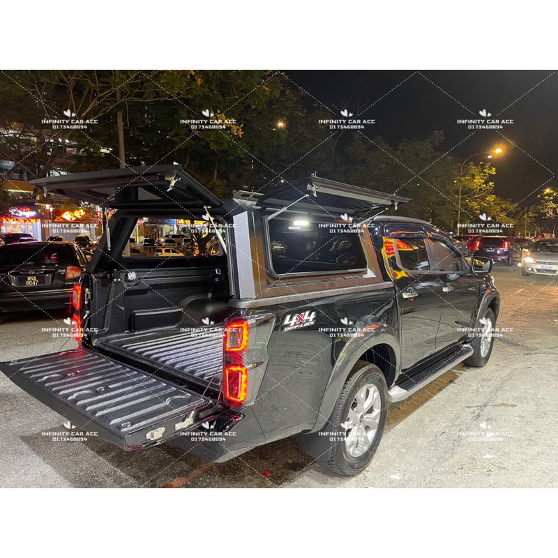Isuzu D-Max Dmax 2021-2023 Fly Wing Canopy Metal / Aluminum 4x4 ...
