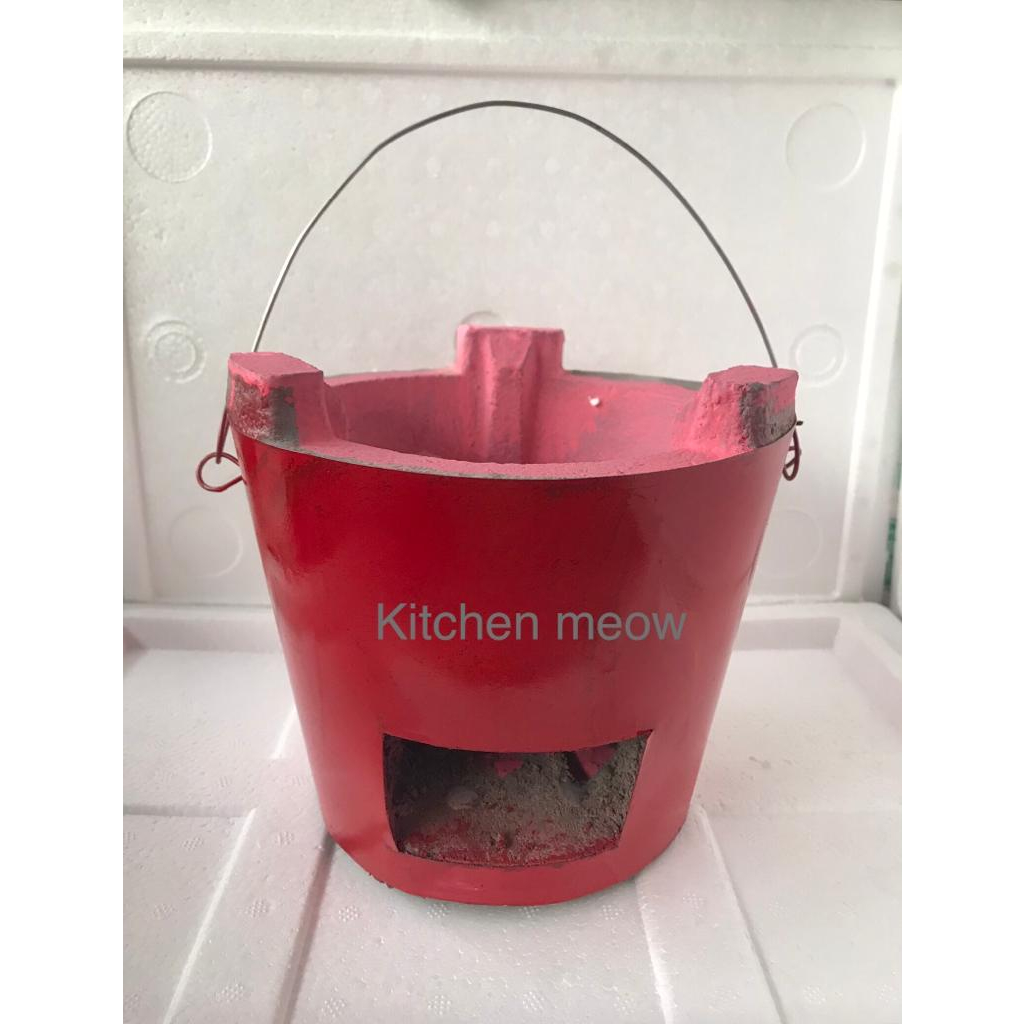 Dapur Arang Melayu tradisional kecil 17cm x16cm(tidak sesuai digunakan ...