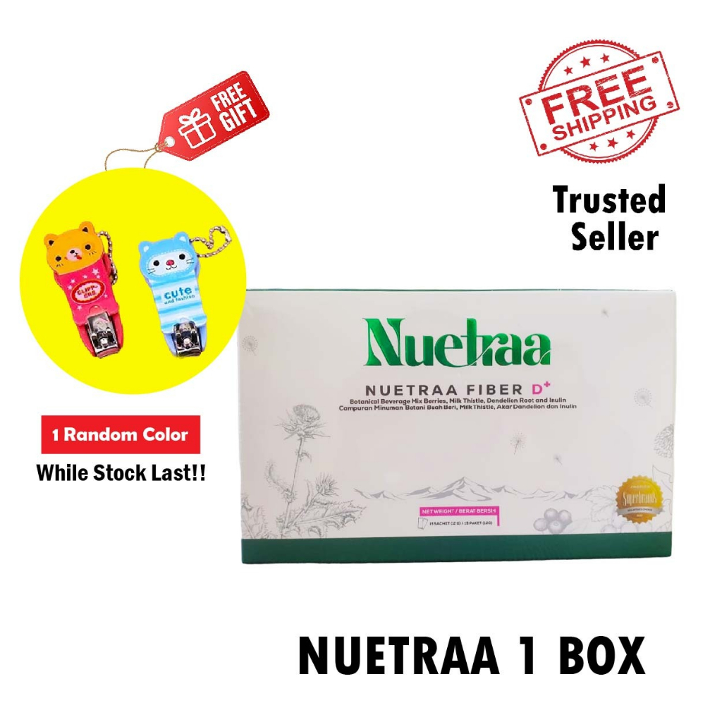 Nuetraa fiber D+ Hebat (Minuman Fiber terbaik untuk masalah usus dan ...