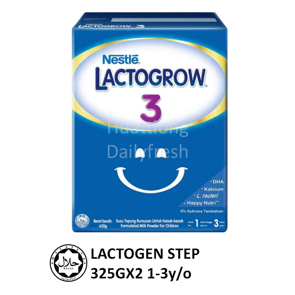 Nestle Lactogen Lactogrow 0-6 Years Old Milk Formula | Shopee Malaysia