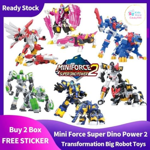 Mini Force Animal Tron Super Dino Power 2 Genuine Robot Toys ...