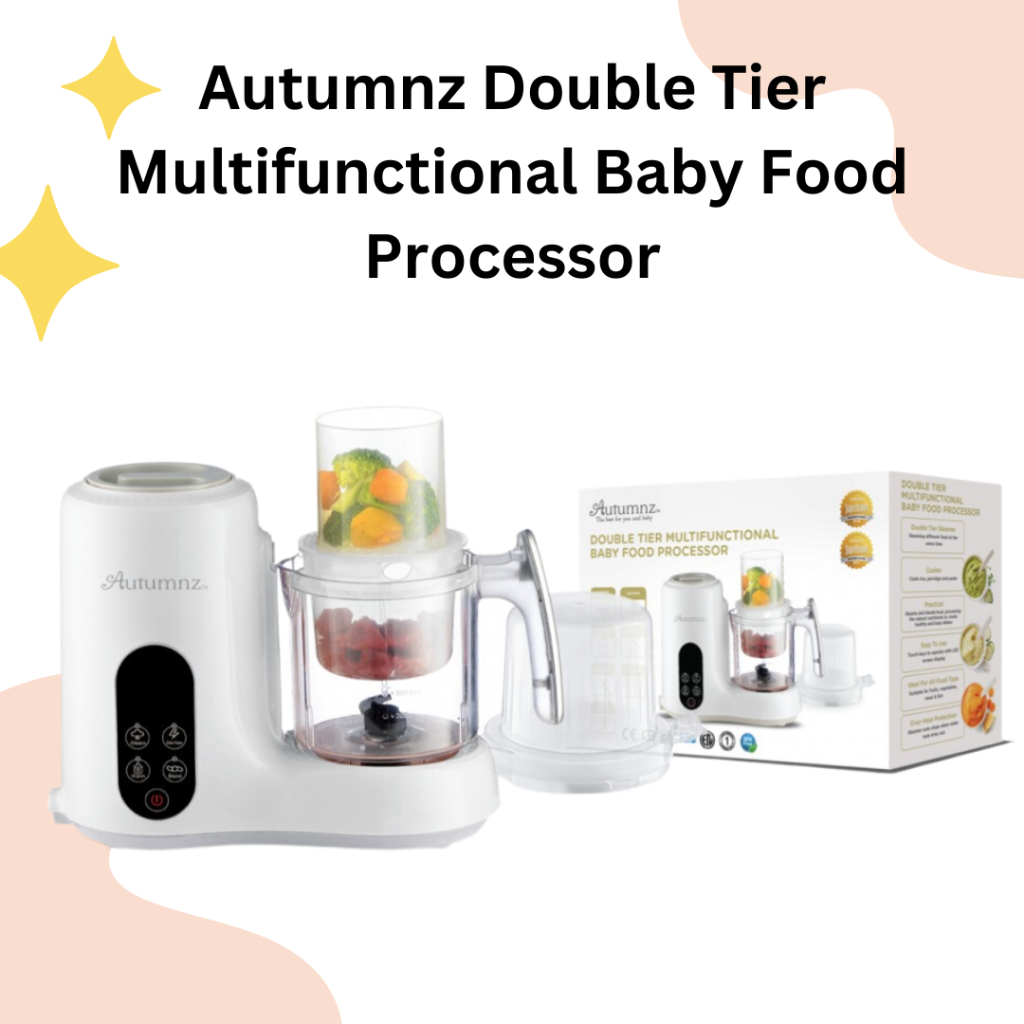 Autumnz - Double Tier Multifunctional Baby Food Processor | Shopee Malaysia