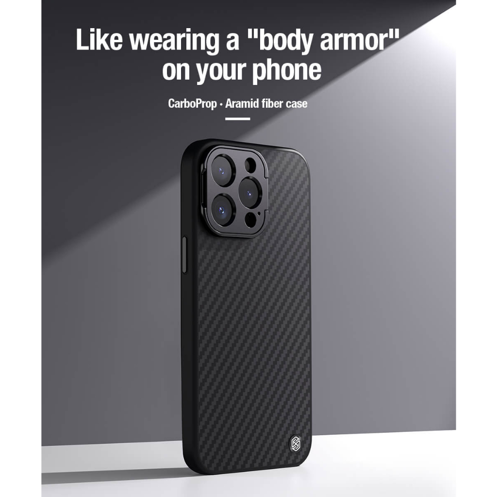 Nillkin CarboProp iPhone 16 Pro Max / 15 Pro Max / 15 Pro Aramid Carbon ...