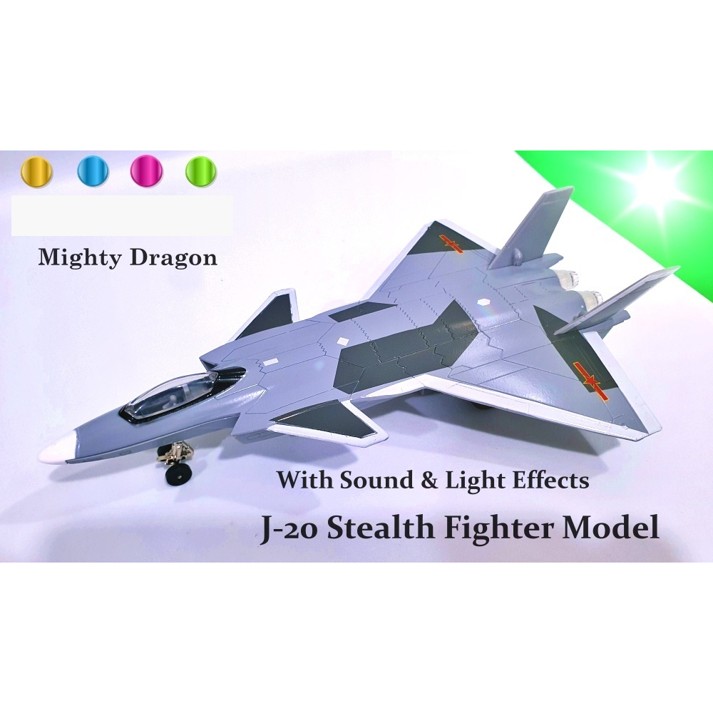 Alloy China Air Force J-20 Stealth Fighter Model Toys Figure Gifts ...