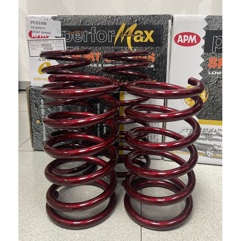 APM Performax Perodua Kancil 660/850 Sport Coil Spring set(4pcs ...