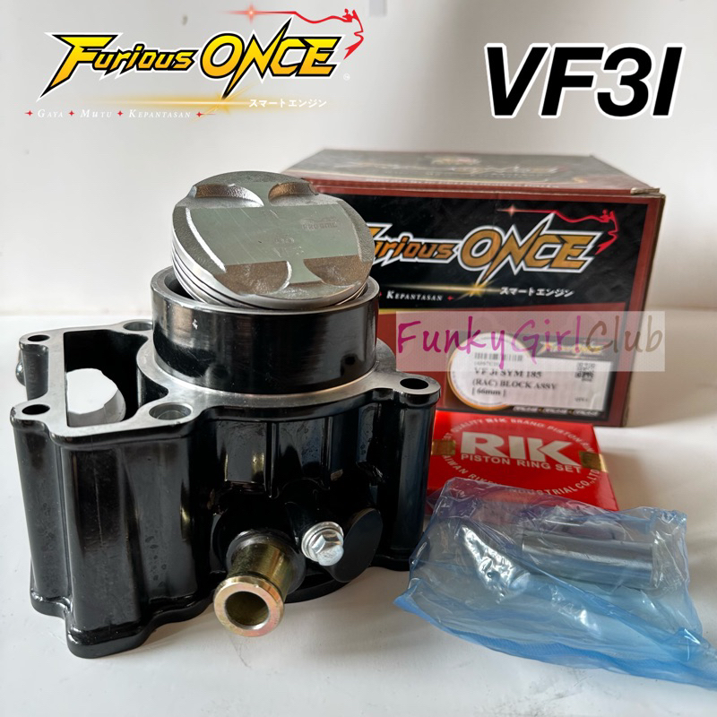 Racing Block SYM VF3i 66mm 68mm 70mm Standard FURIOUS ONCE VF3i 185 ...