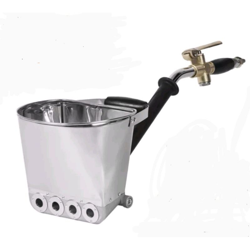 Cement Mortar Plaster Hopper Spray Gun Air Stucco Sprayer for Wall ...