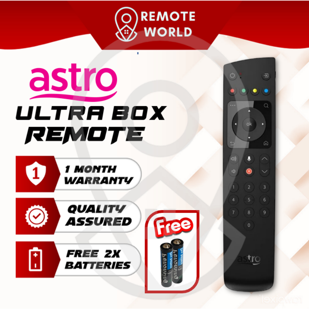 Astro Ultra/Ulti Box 6 in 1 | Universal Remote Control Replacement AS ...