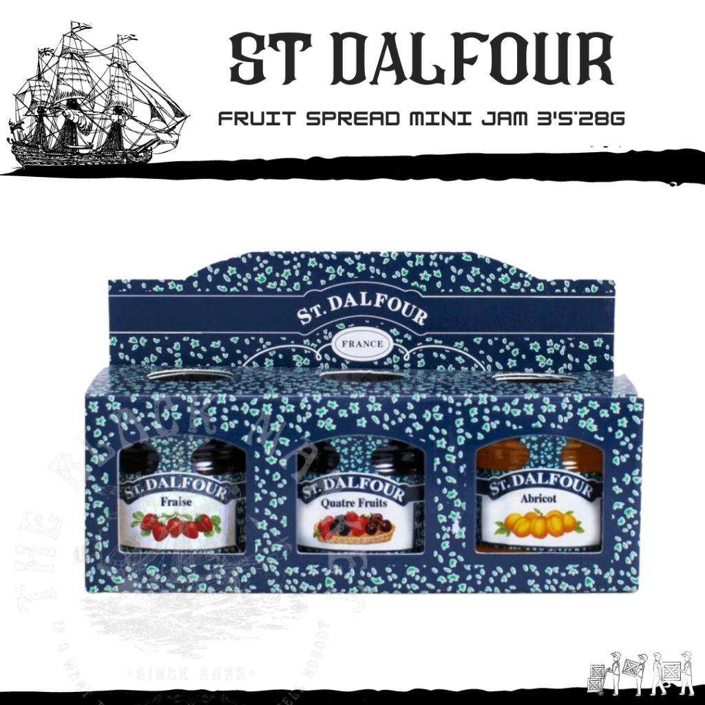 ST.DALFOUR FRUIT SPREAD MINI JAM 3's*28g | Shopee Malaysia