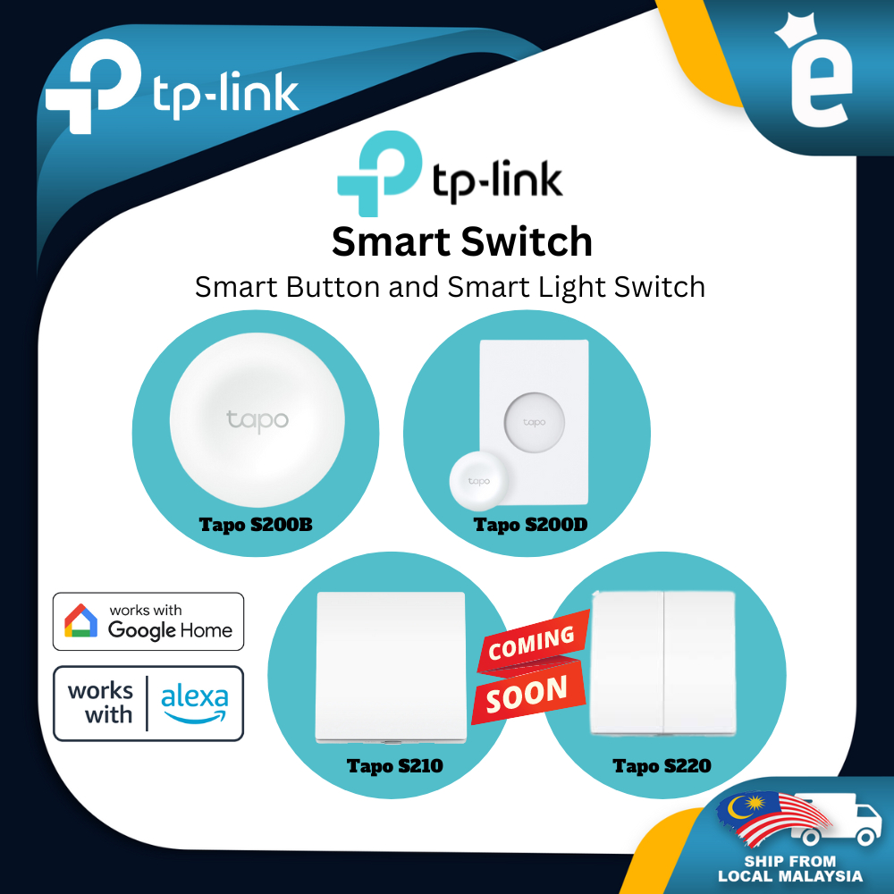 TP-Link Tapo Smart Home S200B S200D S210 S220 Hub Motion Door Contact ...