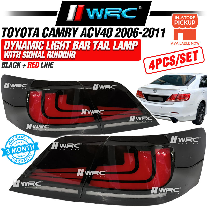 Toyota Camry ACV40 2006 - 2011 Dynamic Light Bar Tail Lamp With Signal ...