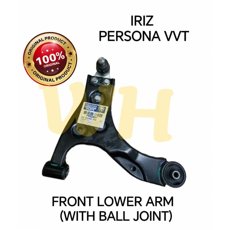 FRONT LOWER ARM ORIGINAL PROTON IRIZ / PERSONA VVT 2016> NEW (WITH BALL ...