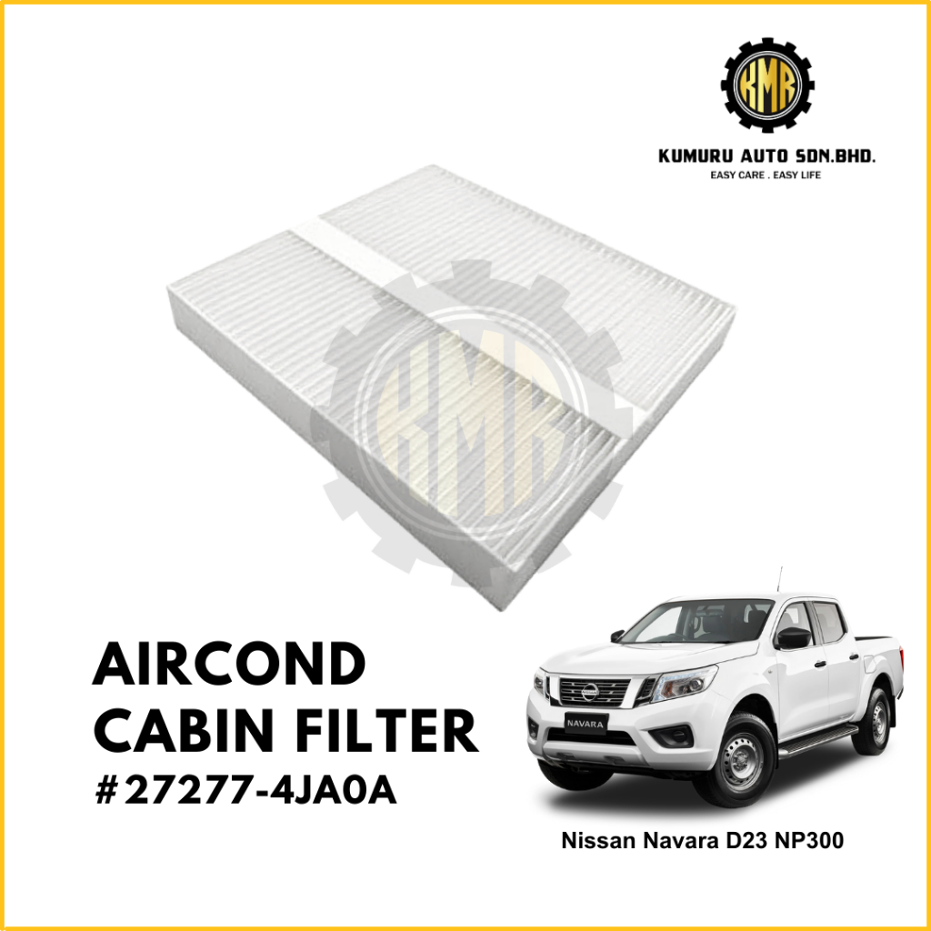 Aircon Filter Nissan Navara D23 NP300 27277-4JA0A | Shopee Malaysia