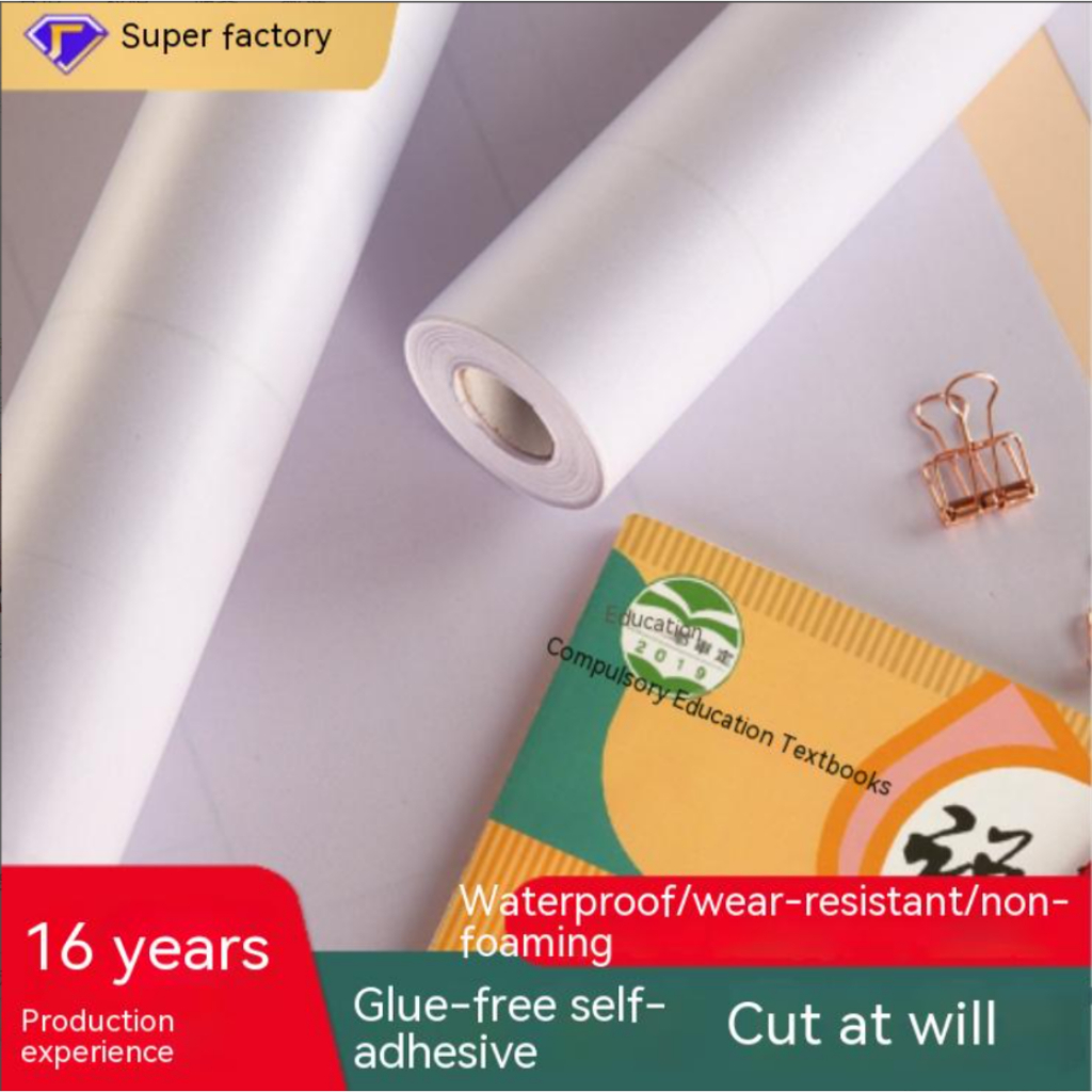 Self Adhesive Book Wrapper Cover Penutup Buku Waterproof Thickened ...