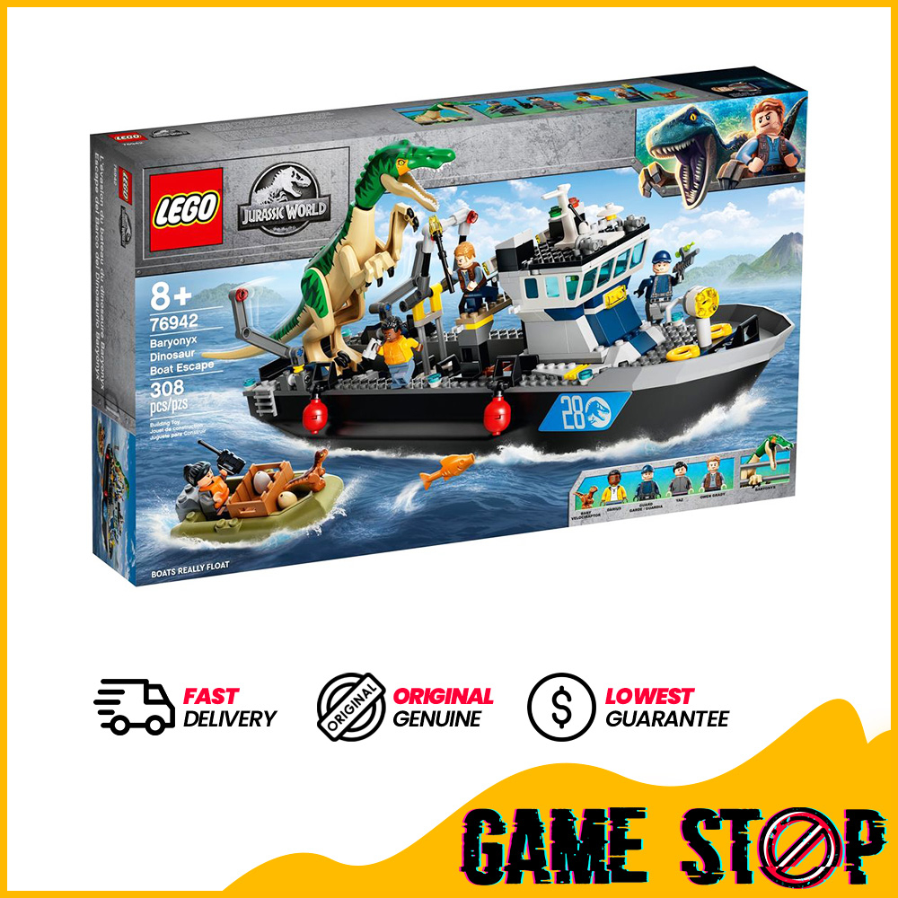 Lego 76942 Baryonyx Dinosaur Boat Escape | Shopee Malaysia