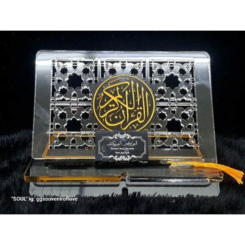 Viral REHAL AL Quran Acrylic STAND TEBOK/AL-AQSA | Shopee Malaysia