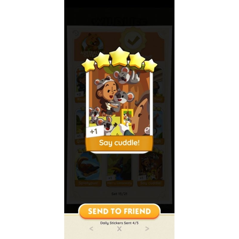 SAY CUDDLE (MONOPOLY GO) | Shopee Malaysia