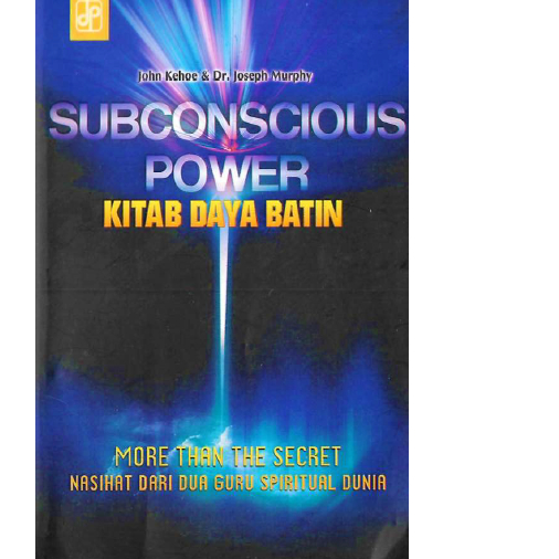 Buku Kitab Daya Batin Subconscious Power Spiritual Energi | Shopee Malaysia