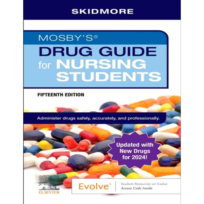 Mosby’s Drug Guide for Nursing Students 15th edition 2024 | Shopee Malaysia