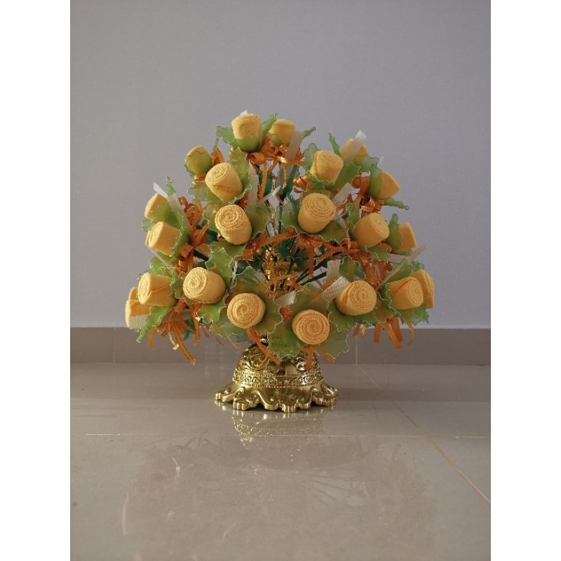 Bunga telur stokin rose towel 1 set 50pcs(wedding) | Shopee Malaysia