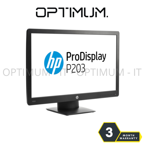 HP ProDisplay P203 20" LCD Monitor (3 Months Warranty) | Shopee Malaysia
