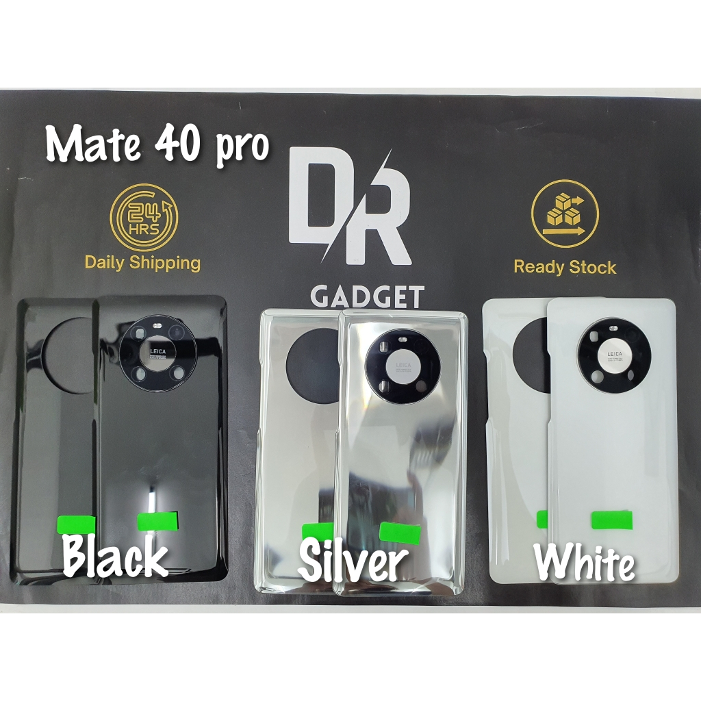 Dr Gadget HUAWE MATE 40 Pro Battery Cover/Back Glass/Housing | Shopee ...