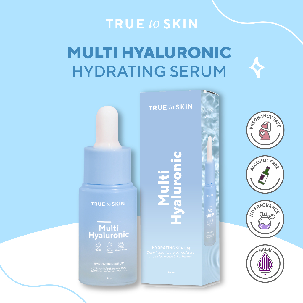 [EXP: 10/2025] True to Skin Multi Hyaluronic Hydrating Serum (20ml ...