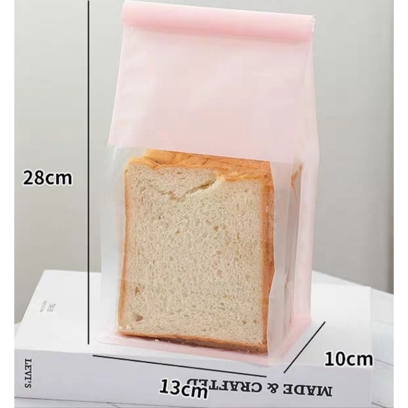 Bakery Toast Loaf Bread Pastry Roti Packaging Bag Kraft Paper Cookie ...