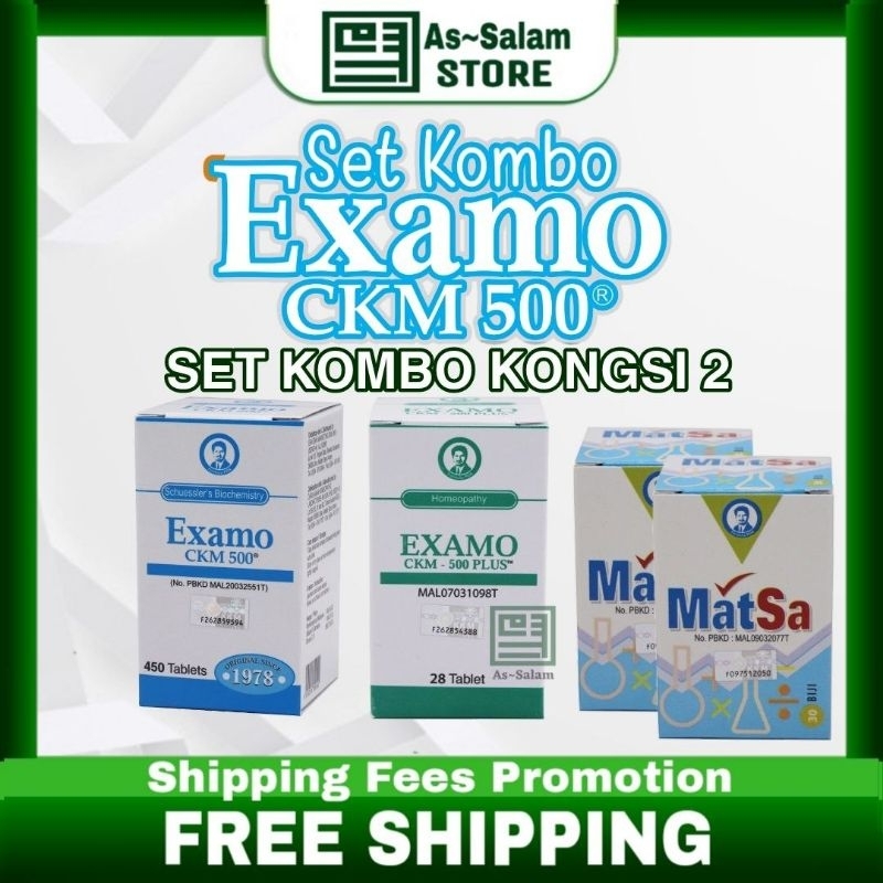EXAMO SET KONGSI 2 Orang Brain Booster Supplement Minda Kanak Pelajar ...