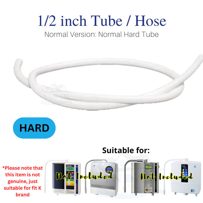 1/2 inch OD: 12mm White Hose, Pipe, White Tube for Alkaline Water ...
