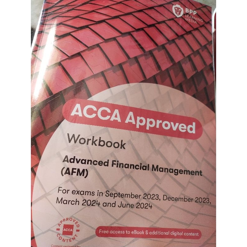 [USED]ACCA AFM BPP 2023-2024 | Shopee Malaysia