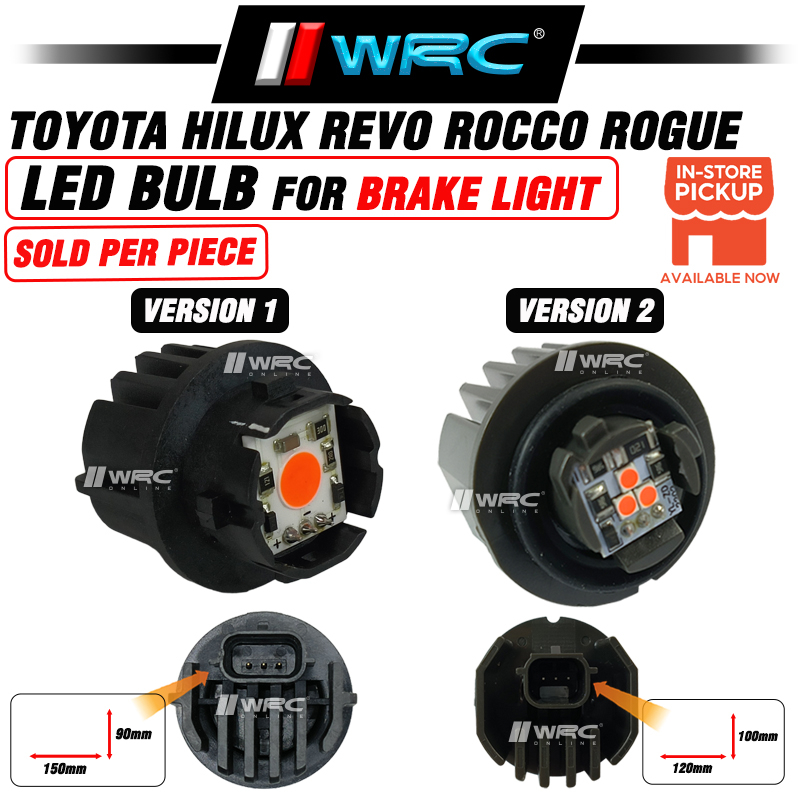 Toyota Hilux Revo Rocco Rogue 2015 LED Bulb for Brake Light ( 1pc ...