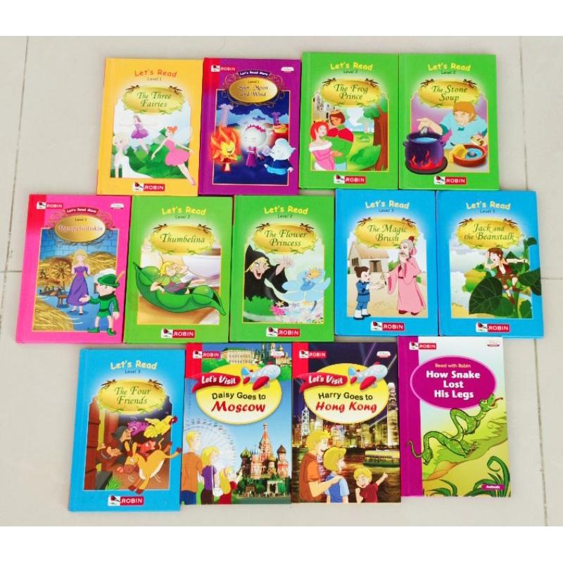 Robin Let's Read Book Series Bundle (13 books) | Shopee Malaysia