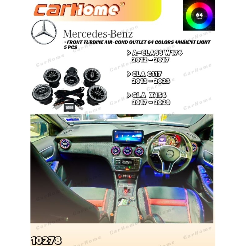 Mercedes Benz CLA C117 / GLA X156 /old A class W176 turbine air-cond ...