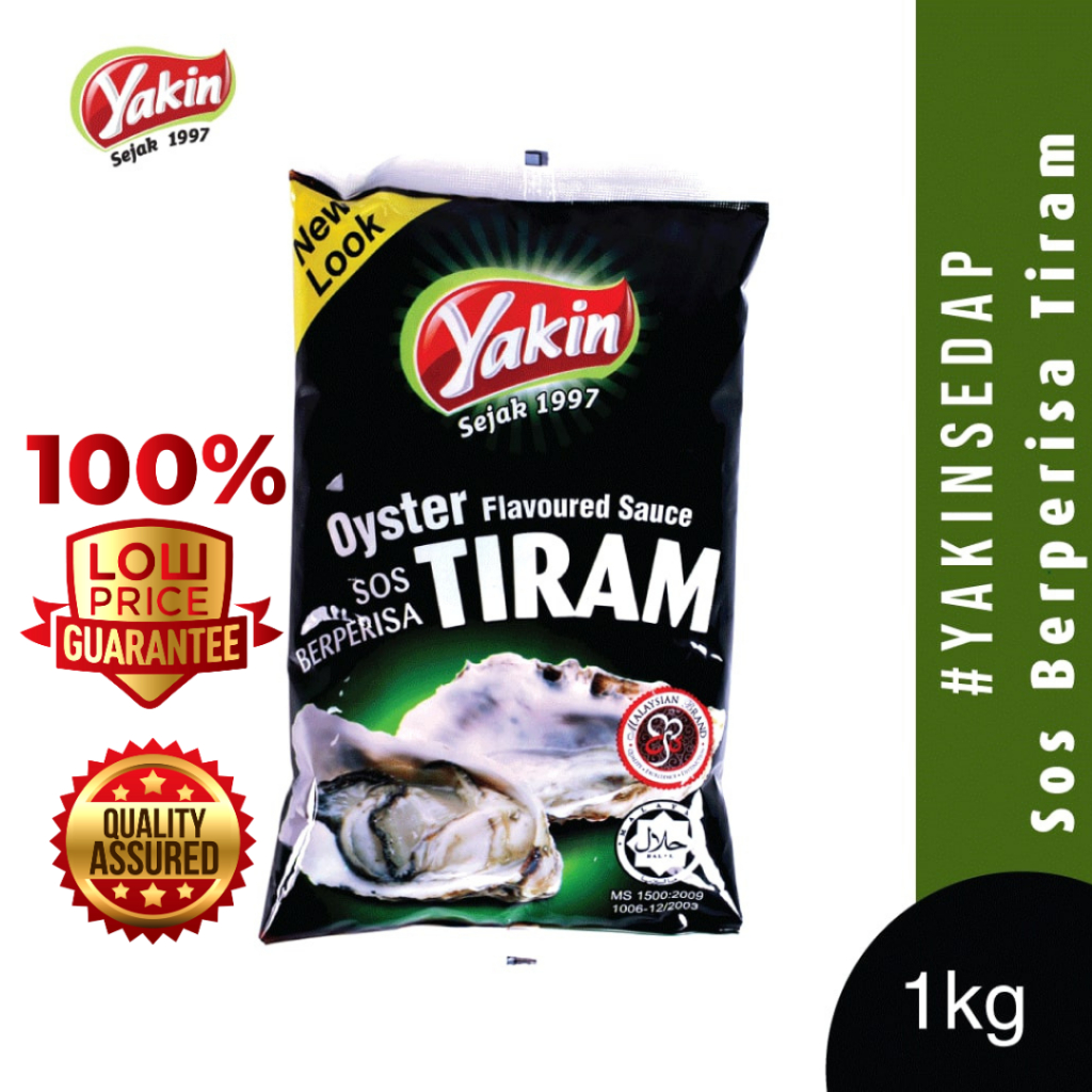 YAKIN SEDAP Sos Tiram / Oyster Flavoured Sauce Pouch (1kg) | Shopee ...