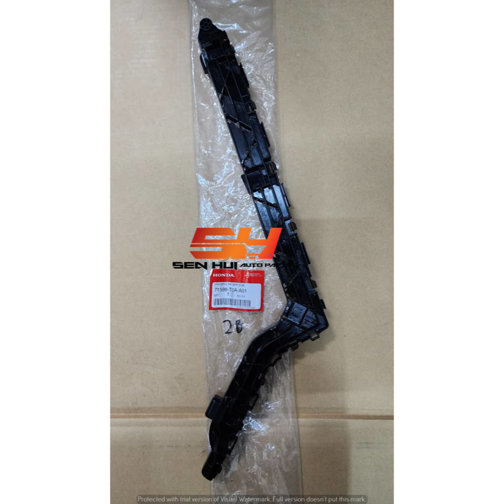 Honda CRV 71598-T0A-A01 BRACKET Rear Bumper Left LH side Genuine Parts ...