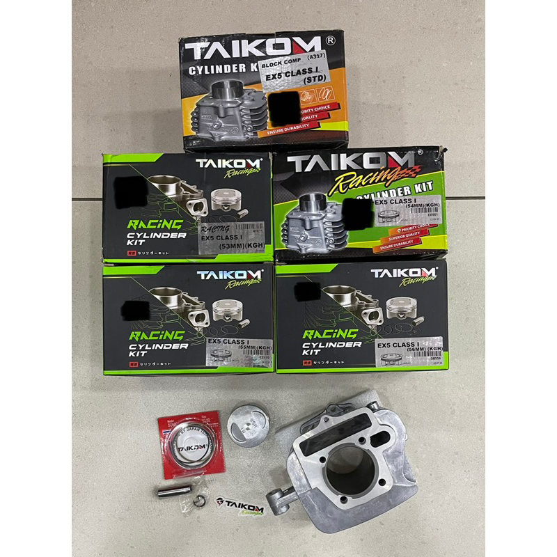 TAIKOM RACING Honda Class 1 Block Set (STD, 53MM - 56MM) 100% Original ...