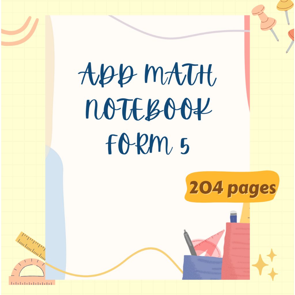 [PDF] KSSM SPM A+ Add Math Notes Form 4 & Form 5 | Shopee Malaysia