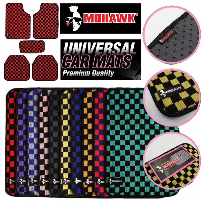 5PCS Universal Carpet Dadu Mohawk wira/saga/myvi/flx/viva/kancil ...