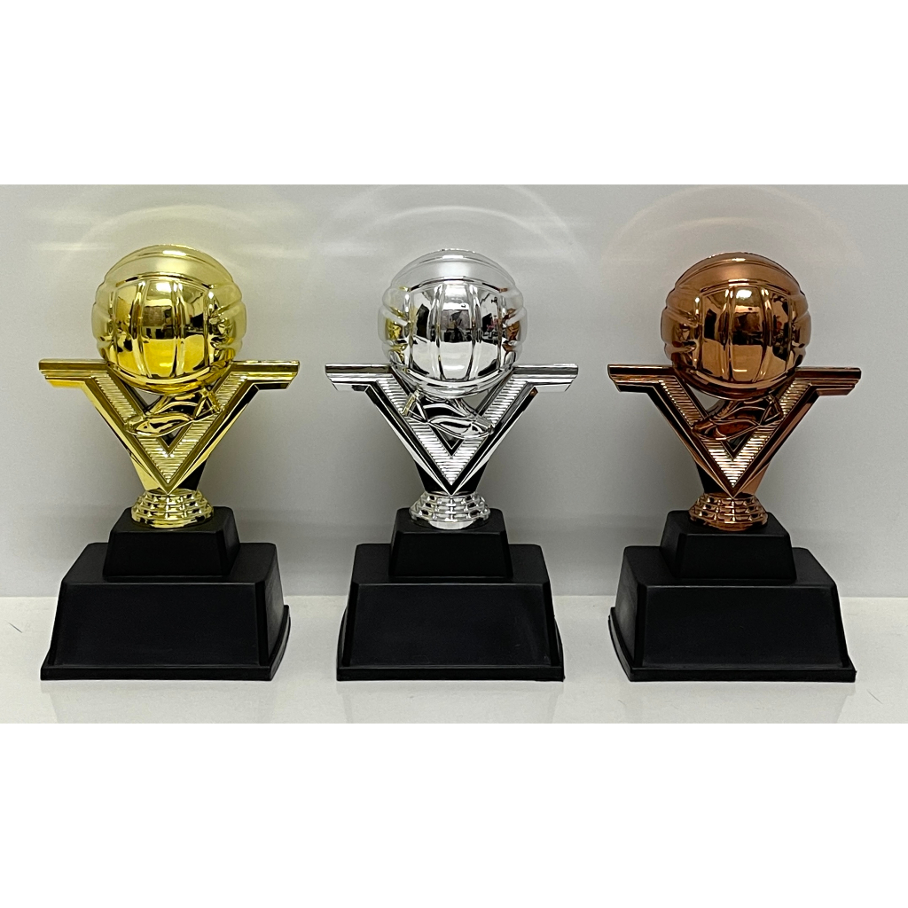 Volleyball Plastic Trophy AUS-MF007 & AP-12121 Screw Medal (Hadiah ...