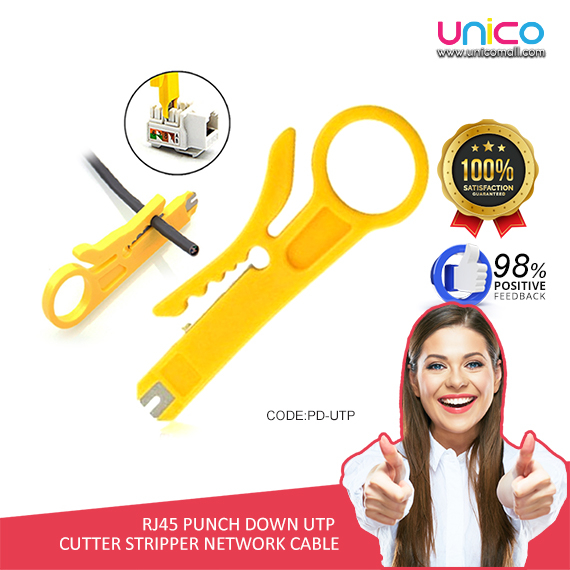 RJ45 PUNCH DOWN UTP CABLE CUTTER STRIPPER NETWORK CABLE | Shopee Malaysia