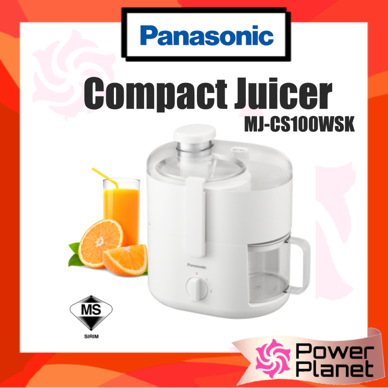 Panasonic Compact Juicer MJ-CS100WSK MJCS100WSK (400W) / MJ-CB100WSK 2 ...