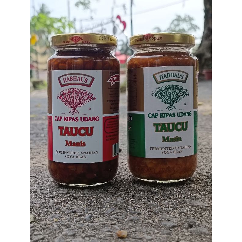 HABHAL'S CAP KIPAS UDANG TAUCU MANIS & TAUCU MASIN 450GM (with Bubble ...