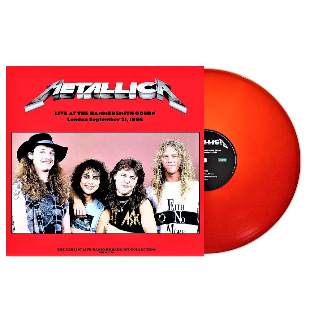 Metallica Live At The Hammersmith Odeon 1986 London 1986 180g