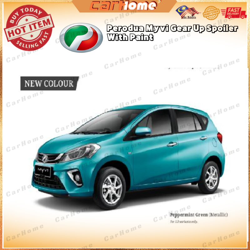 Perodua Myvi gen 3 2018 2019 2020 2021 2022 2023 Gear Up Spoiler GT ...
